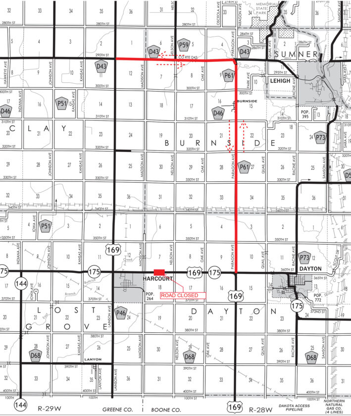 Harcourt highway to be closed | News, Sports, Jobs - Messenger News